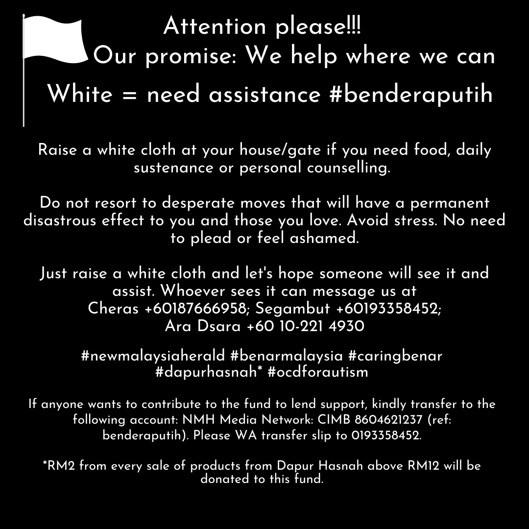 Raise A White Flag If You Need Help | NMH